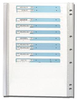 Extra HPC Code Card Storage Panel - Holds 40 Cards