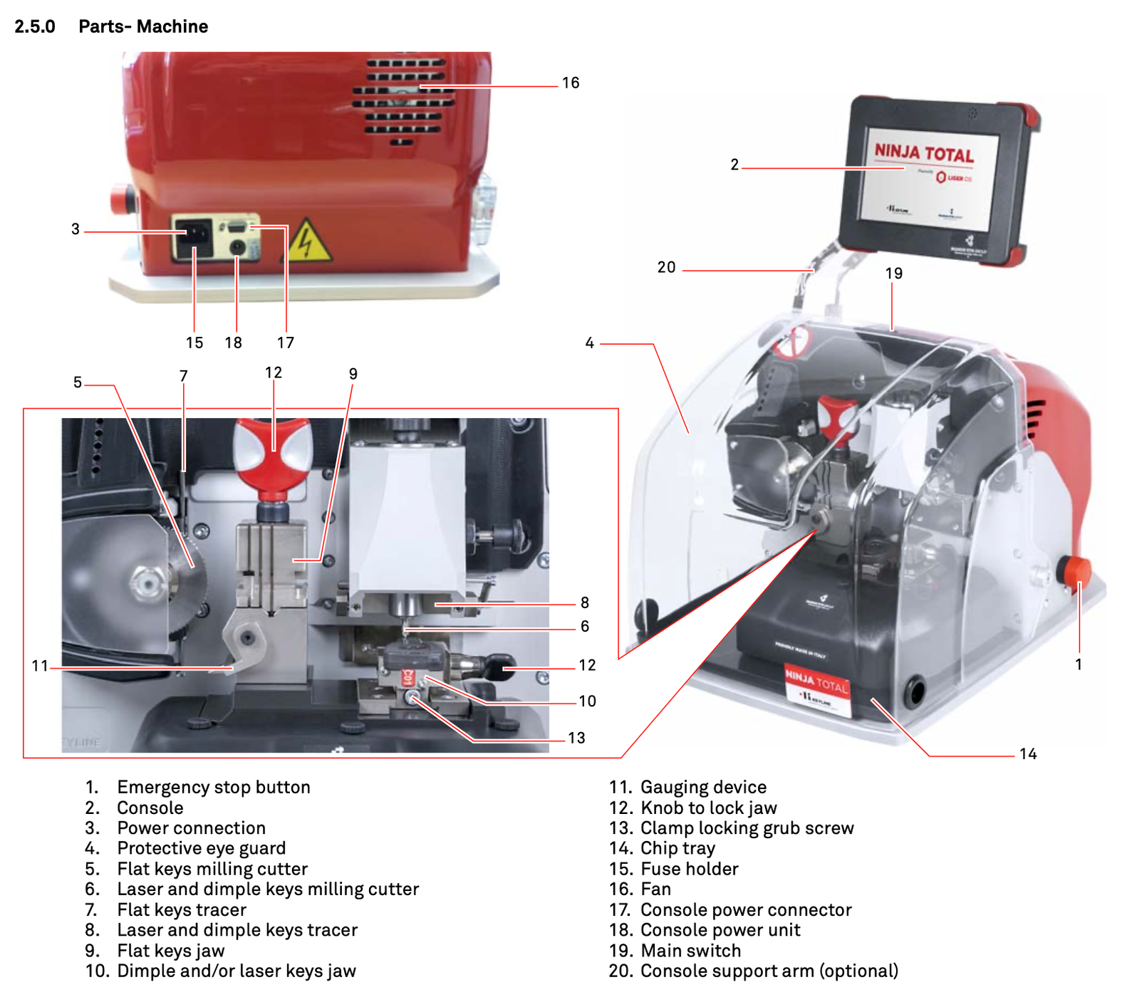 Keyline Ninja Laser With A,C Jaws by Bianchi | CLK SUPPLIES
