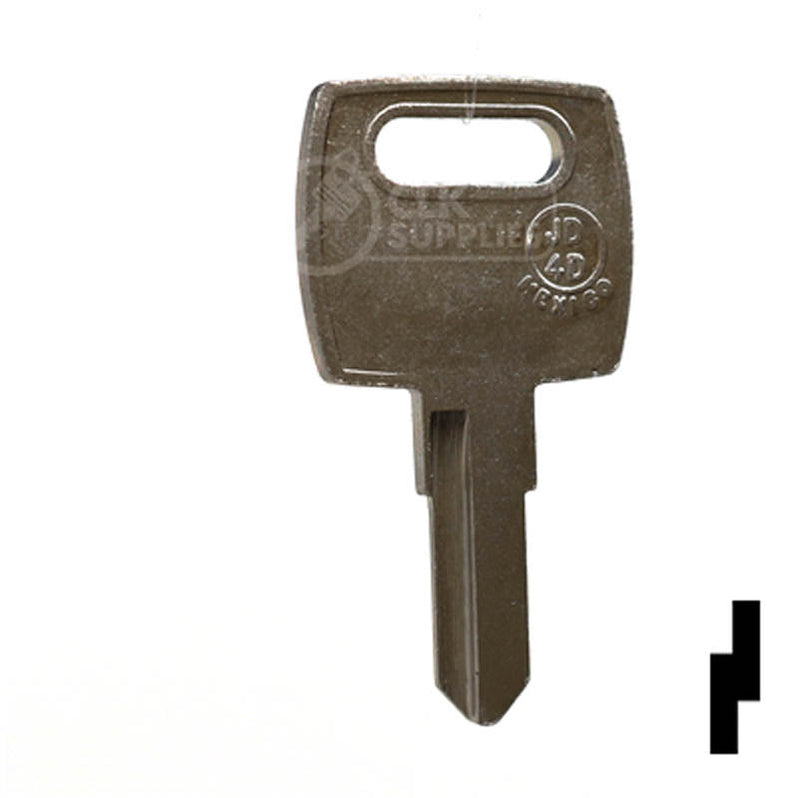 Uncut Key Blank | John Deere, Yard Tractor | F1098JD