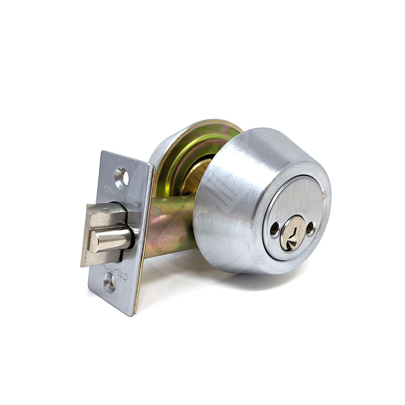 Commercial Grade Deadbolt | Cal-Royal Gate Latch -Double Deadbolt ...