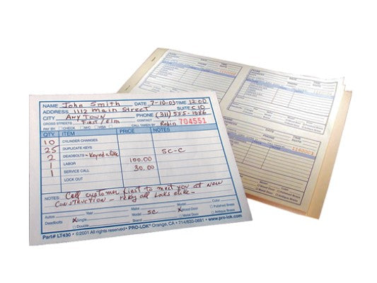 Service Call Dispatch Book