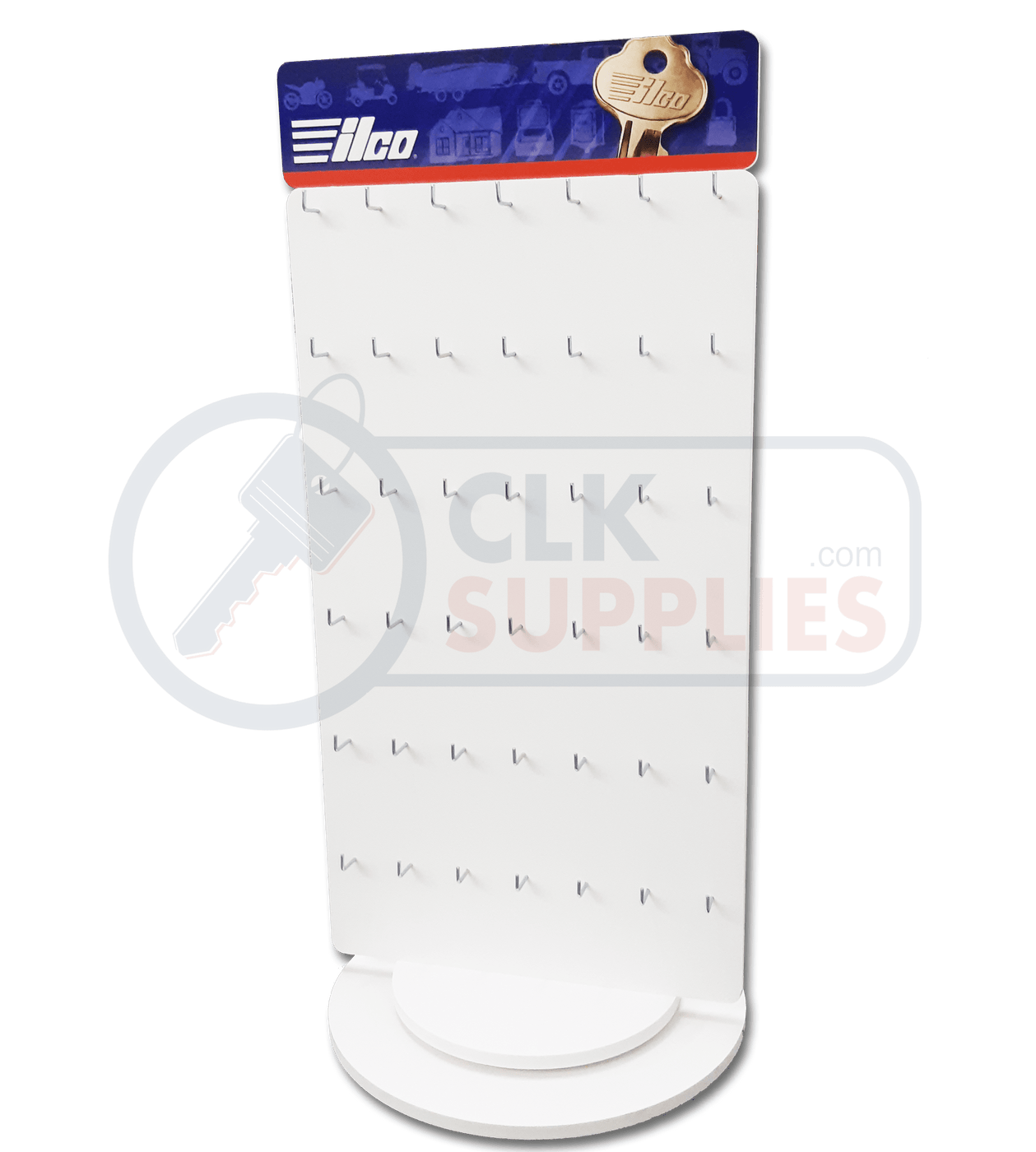 2-Sided Rotating Key Display by Ilco - 84 Hooks