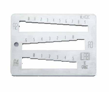 SFIC Key Gauge for A2,A3, and A4 Systems