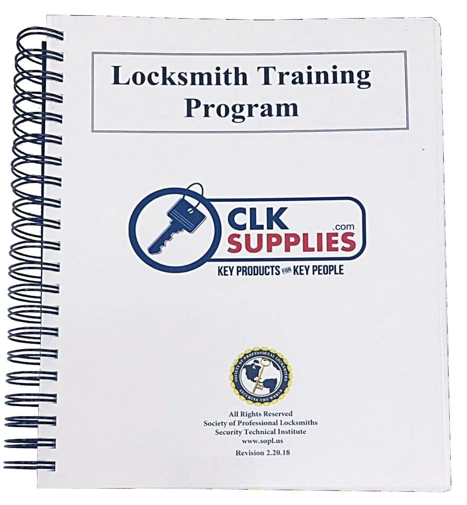 Locksmith Training Program Book | Become a Locksmith