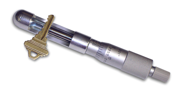 HPC Key Micrometer Straight Yoke — CLK Supplies