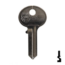 Uncut Key Blank | Hudson, CCL | CO106, 1003M