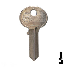 Uncut Key Blank | Hudson, CCL | CO106, 1003M