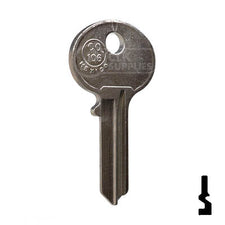 Uncut Key Blank | Hudson, CCL | CO106, 1003M