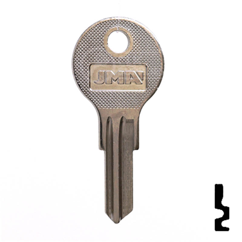 Uncut Key Blank | Fort | FR3, 1054G