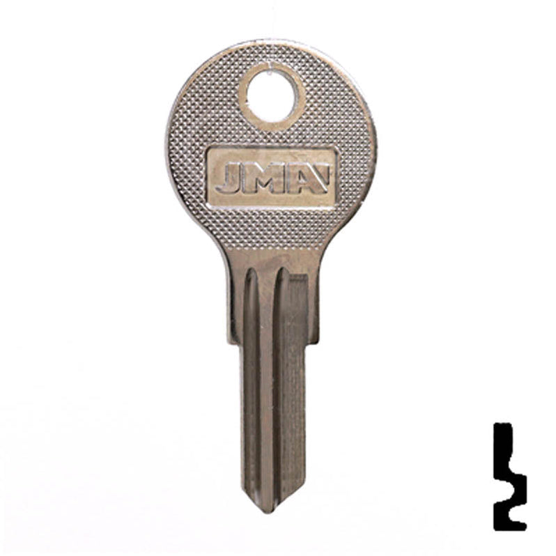 Uncut Key Blank | Fort | FR3, 1054G
