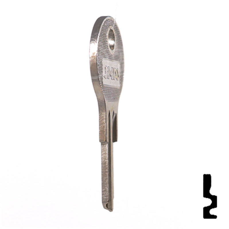 Uncut Key Blank | Fort | FR3, 1054G