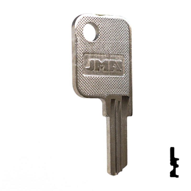 Uncut Key Blank | Haworth | HAW3, 1599