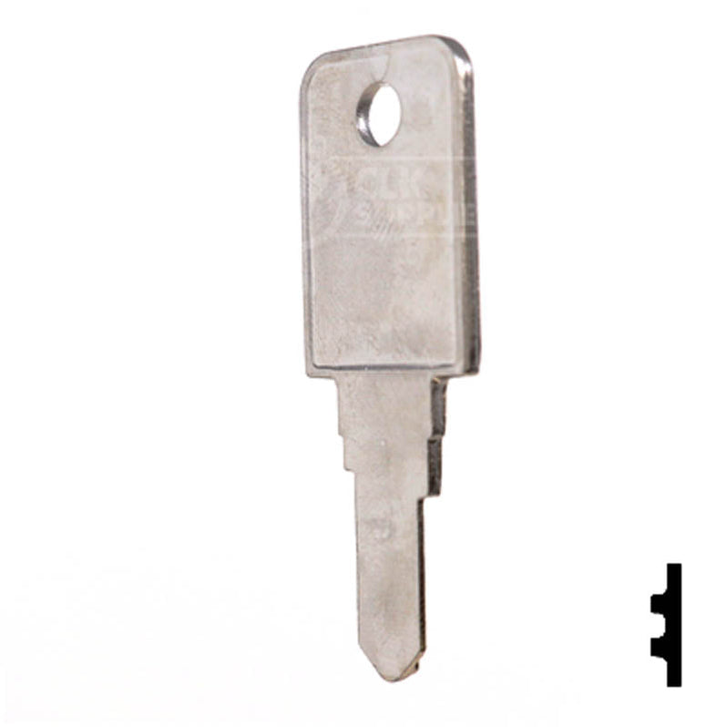 Uncut Key Blank | Haworth | HAW5, 1683