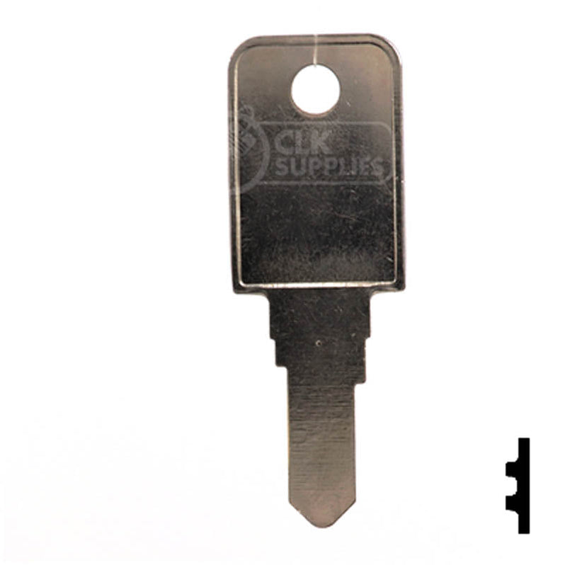 Uncut Key Blank | Haworth | HAW5, 1683