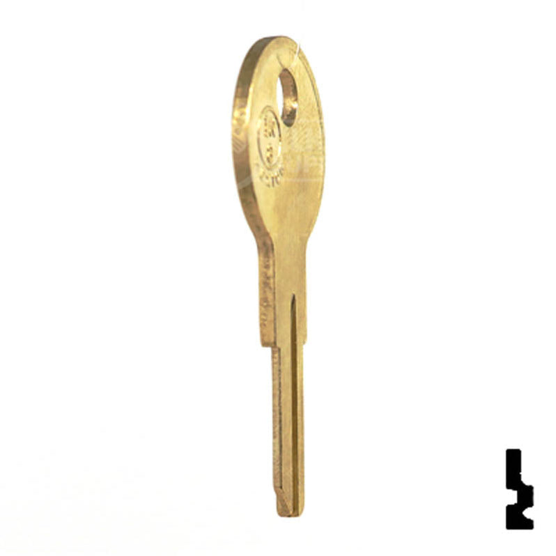 Uncut Key Blank | Jofco, Hudson, Kimball | IN8, L1054B