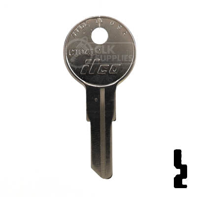 Uncut Key Blank | Chicago | C1041P