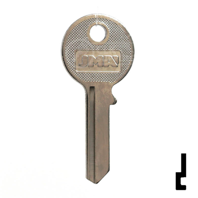 Padlock Key Blanks | Uncut Key Blank | Globe Padlock | GLO-7D by JMA ...