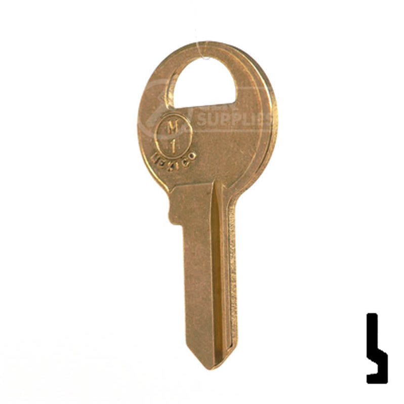 Padlock Key Blanks | Uncut Key Blank | Master Padlock | M1, 1092 by JMA ...