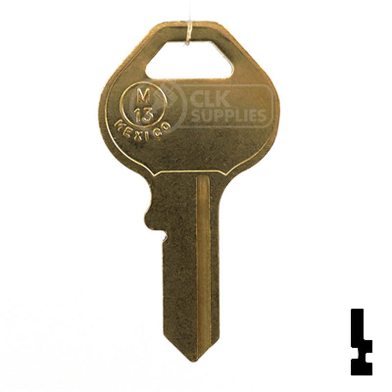 Padlock Key Blanks | M13, 1092DS Master Key by JMA USA | CLK Supplies