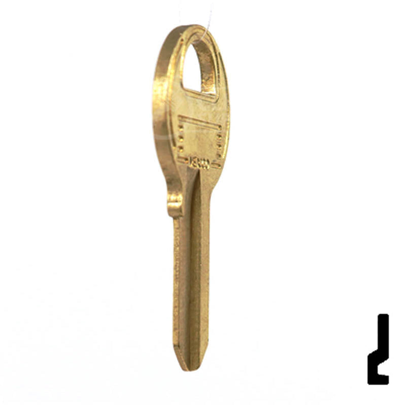 Uncut Key Blank | Master Padlock | M1R, 1092R, M15 ( M1 Reverse )