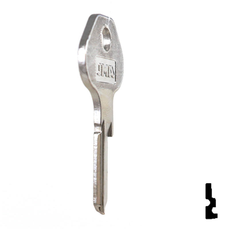 Padlock Key Blanks | Uncut Key Blank | Master Padlock | M25, 1092-6000B ...