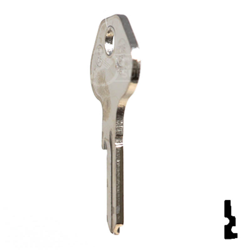 Padlock Key Blanks | Uncut Key Blank | Master Padlock | M25, 1092-6000B ...