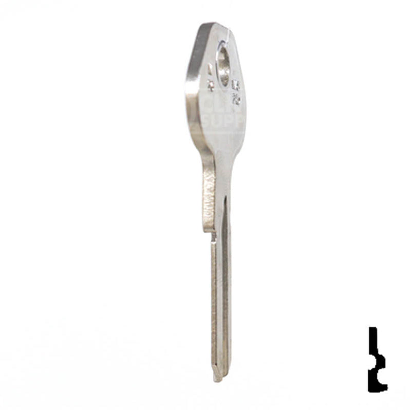 Padlock Key Blanks | M26, 1092-7000B Master Key by JMA USA | CLK Supplies