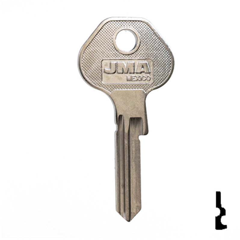 Padlock Key Blanks | M26, 1092-7000B Master Key by JMA USA | CLK Supplies