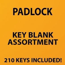 Padlock Key Blanks | Padlock Key Blank Assortment by CLK Supplies | CLK ...