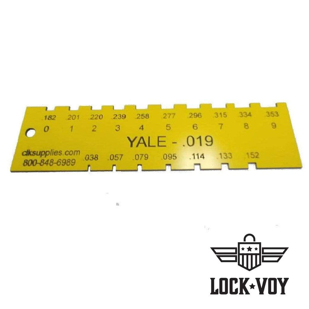 Yale .019 Pin Gauge
