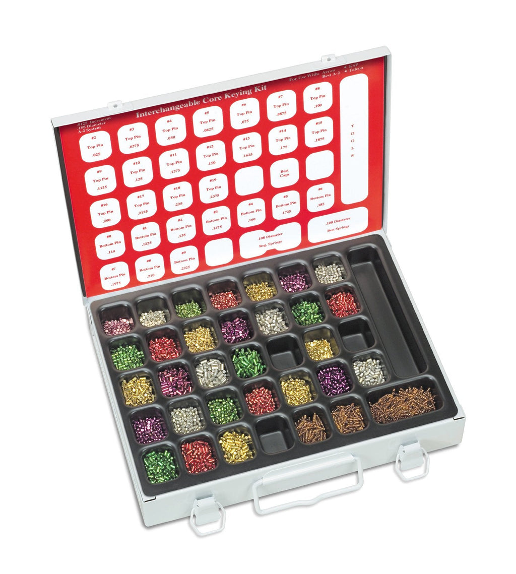 Lock Rekeying & Pinning Kits for Key Locksmiths