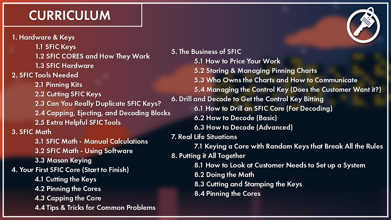 Essential SFIC Tools for Every Locksmith