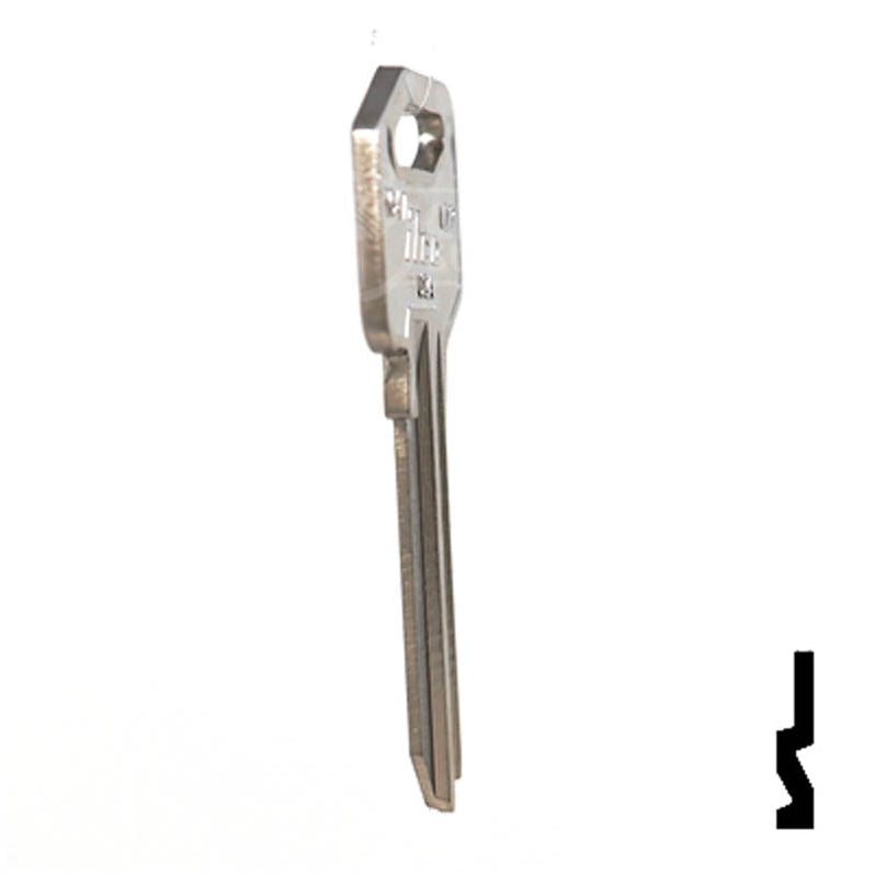 Uncut Key Blank | Imported Schlage, EZ-Set | 1647, EZ2, SC1