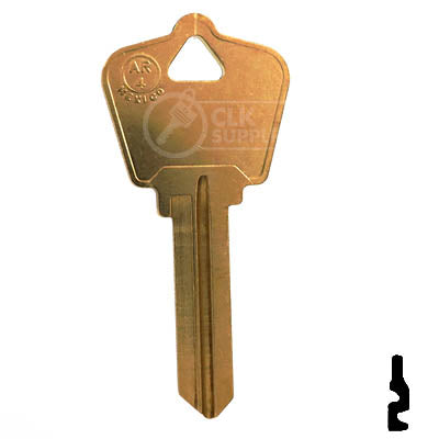 Uncut Key Blank | Arrow | AR4, 1179A