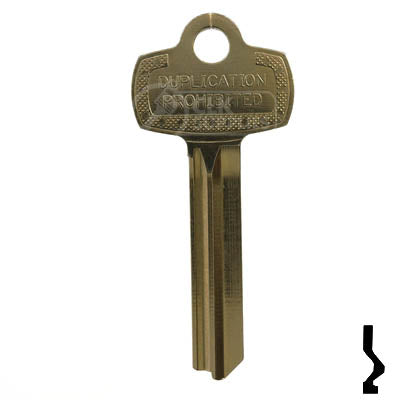 Uncut Key Blank | Best | 1A1FM1, A1114FM | Lock Pins by JMA USA