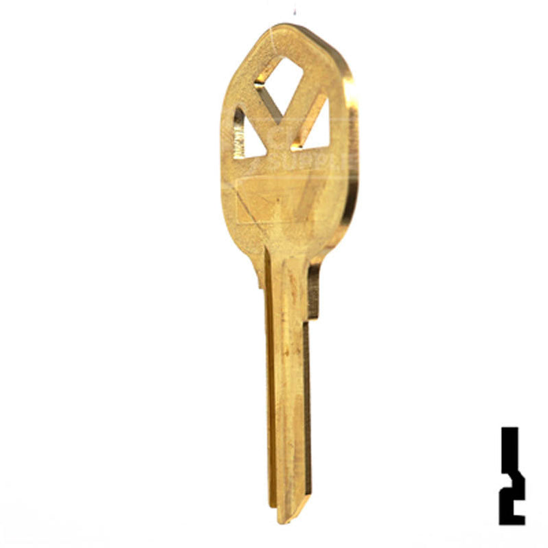 Uncut Key Blank | Kwikset | KW1 Big Head (Twice The Size Of A Standard