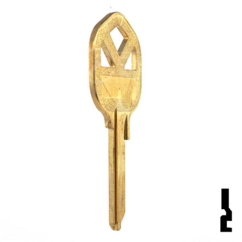 Uncut Key Blank | Kwikset | KW1 Big Head (Twice The Size Of A Standard