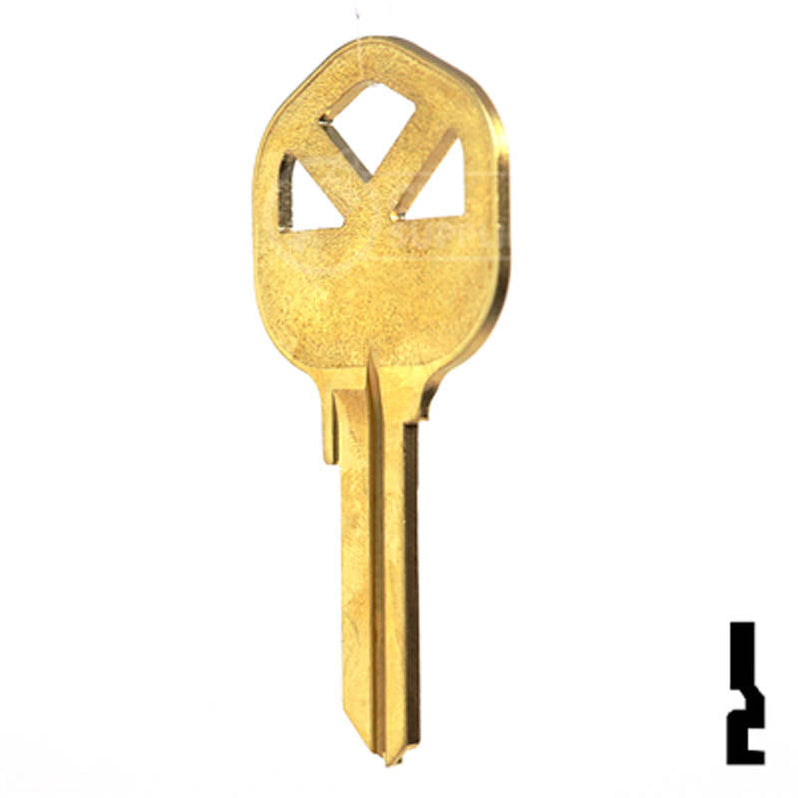 Uncut Key Blank | Kwikset | KW1 Big Head (Twice The Size Of A Standard