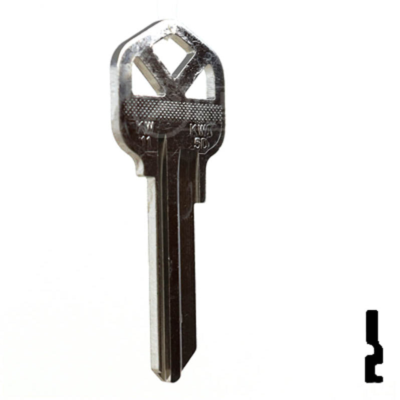 Residential Key Blanks | Uncut Key Blank | Kwikset | KW11, A1176KT by ...