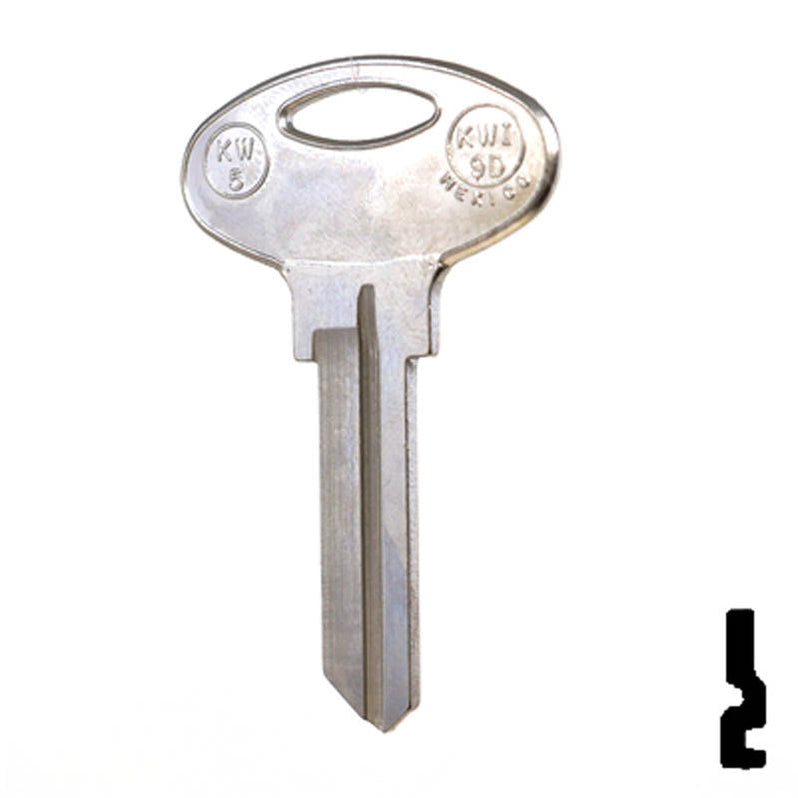 Residential Key Blanks | Uncut Key Blank | Kwikset | KW5, A1176 by JMA ...