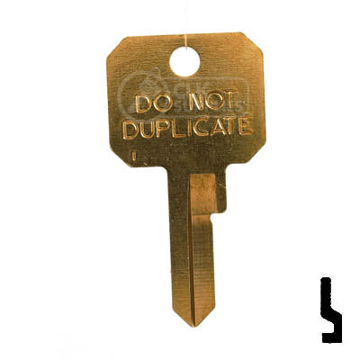 Uncut DND Key Blank | Master Padlock | M1
