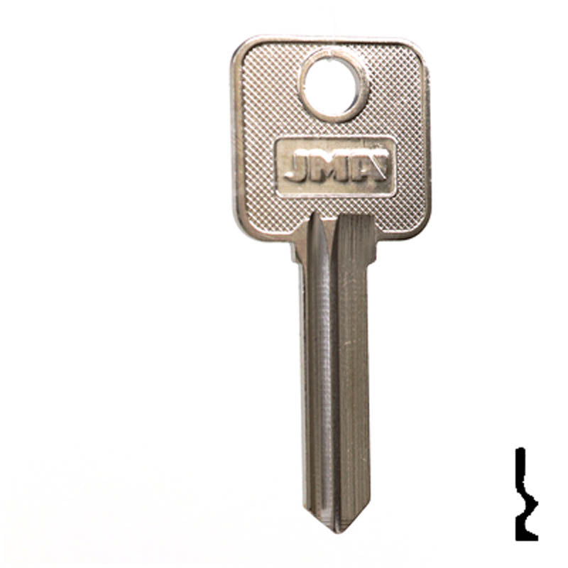 Residential Key Blanks | MR1 Metal-Rousseau Key by Ilco | CLK Supplies