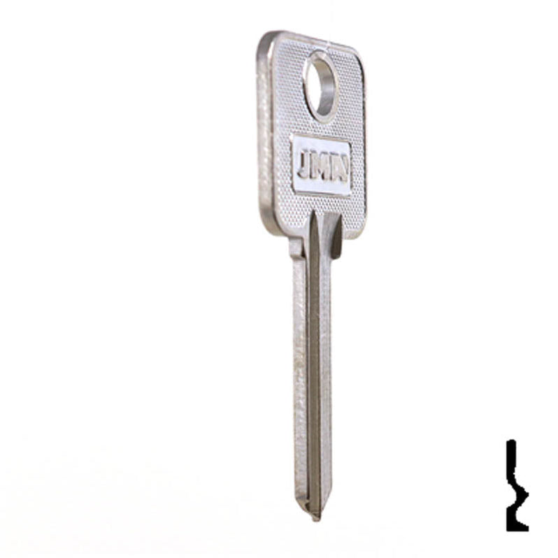 Uncut Key Blank | Metal-Rousseau | MR1