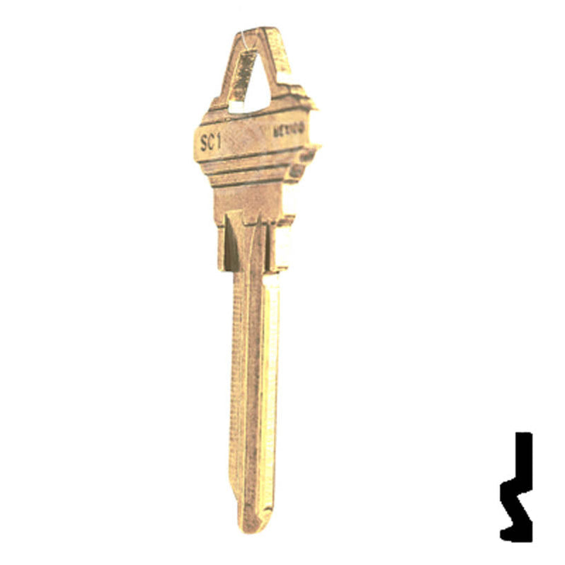 Residential Key Blanks | Uncut Key Blank | Schlage | SC1, 1145 by JMA ...