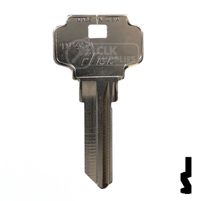 Residential Key Blanks | Uncut Key Blank | Dexter 5 Pin | D1145 by Ilco | CLK Supplies