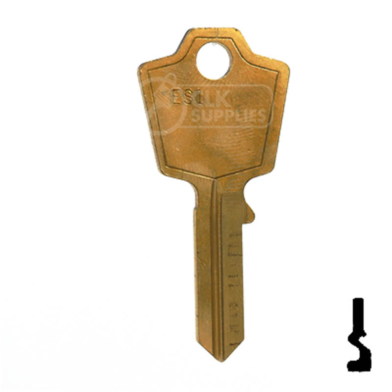 Residential Key Blanks | Uncut Key Blank | Fire King | 1556 by Ilco ...