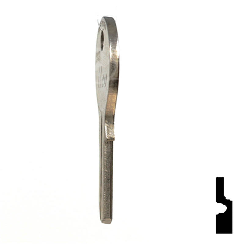 Residential Key Blanks | Uncut Key Blank | Geiger | HU3 by Ilco | CLK ...