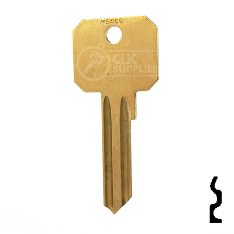 Uncut DND Key Blank | Yale | Y1