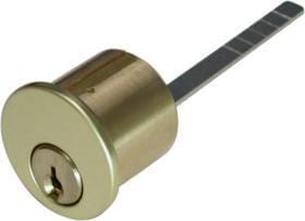 Rim Cylinder Weiser WR5 Keyway US3 (Bright Brass)