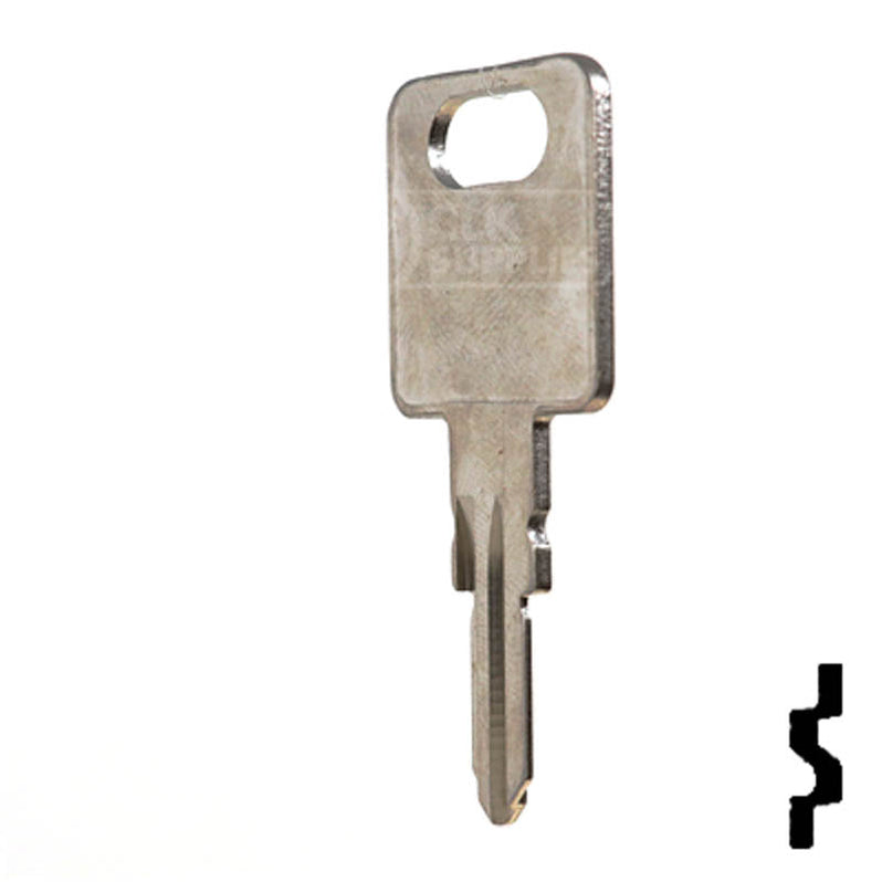 Uncut Key Blank | Fastec | FIC3, 1681